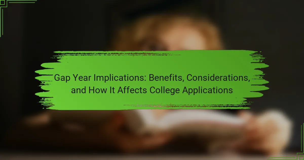 Gap Year Implications: Benefits, Considerations, and How It Affects ...